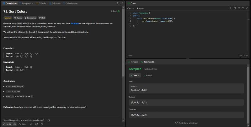 Diya Garg on LinkedIn: #100daysofcode #leetcode #cpp #btech # ... Diya Garg on LinkedIn: #100daysofcode #leetcode #cpp #btech # ...