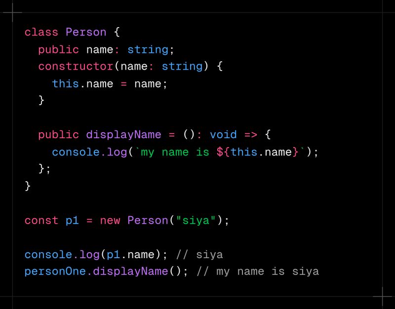 Siyavash Khani on LinkedIn: #frontend #class #typescript #javascript Siyavash Khani on LinkedIn: #frontend #class #typescript #javascript