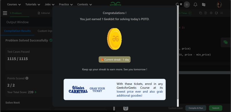 Mehul Lunia on LinkedIn: #100daysofcode #codingjourney #problemsolving ... Mehul Lunia on LinkedIn: #100daysofcode #codingjourney #problemsolving ...