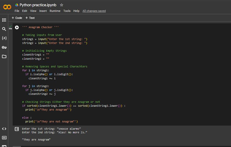 Abdul Rafay on LinkedIn: #python #codingpractice #programmingskills # ... Abdul Rafay on LinkedIn: #python #codingpractice #programmingskills # ...