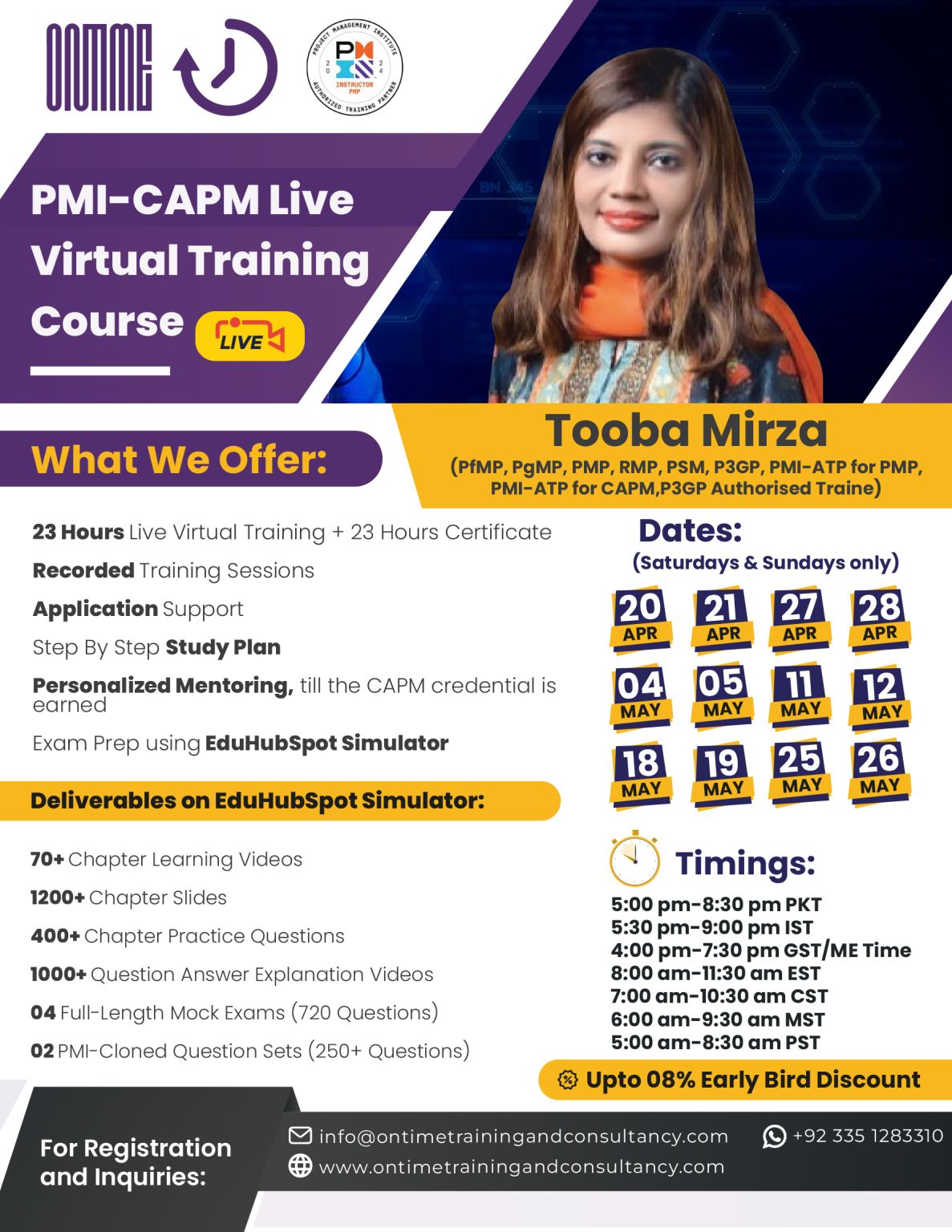 Ontime Training and Consultancy Services (OTTC) on LinkedIn: #capm #pmp ... Ontime Training and Consultancy Services (OTTC) on LinkedIn: #capm #pmp ...