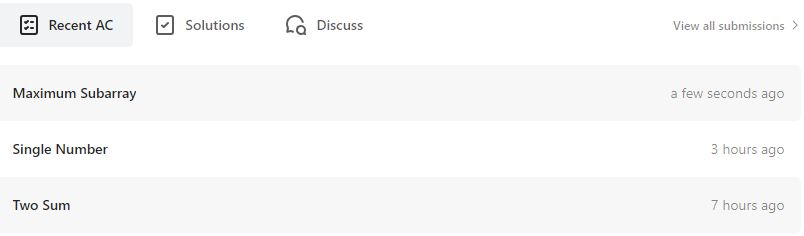 Learned leetcode with Kadane's algorithm | Anurag Singh posted on the ... Learned leetcode with Kadane's algorithm | Anurag Singh posted on the ...