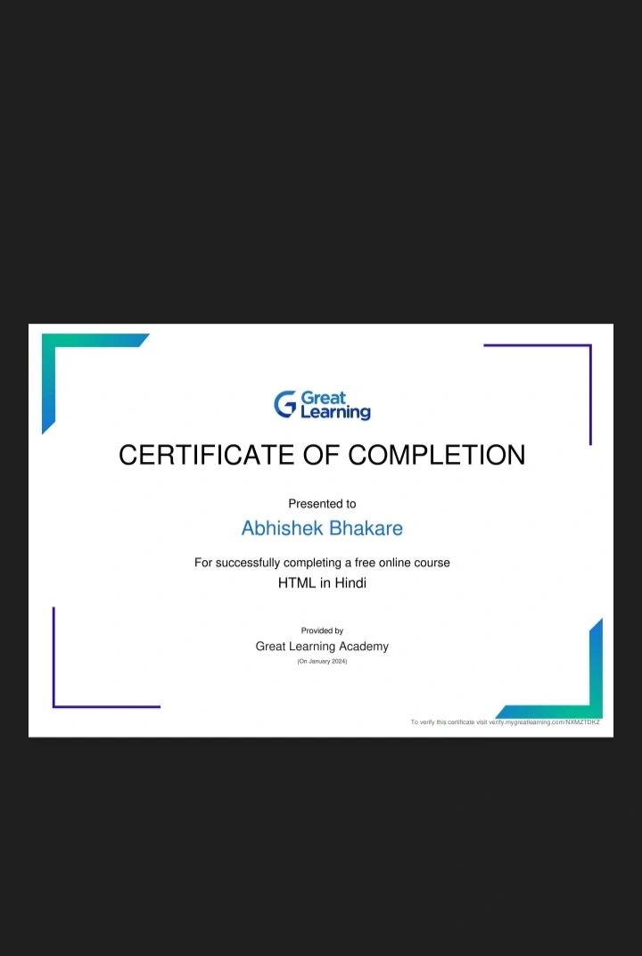 Abhishek Bhakare on LinkedIn: #greatlearningacademy #greatlearning # ... Abhishek Bhakare on LinkedIn: #greatlearningacademy #greatlearning # ...