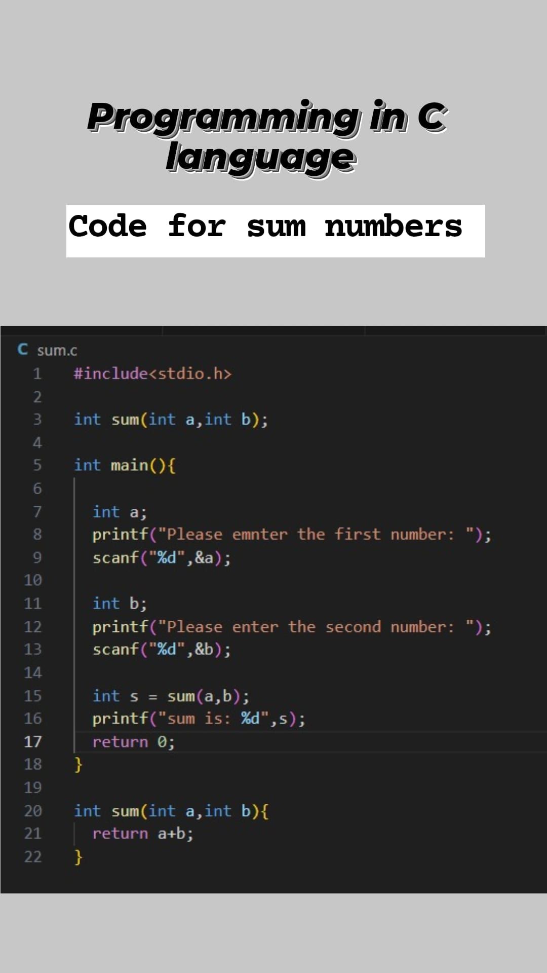 Dilshad Ilyas on LinkedIn: #clanguage #programming #functions # ... Dilshad Ilyas on LinkedIn: #clanguage #programming #functions # ...
