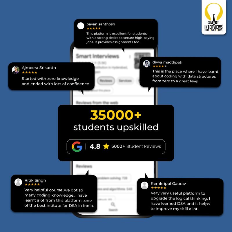 Smart Interviews on LinkedIn: #smartcoder #dsa #smartinterviews Smart Interviews on LinkedIn: #smartcoder #dsa #smartinterviews