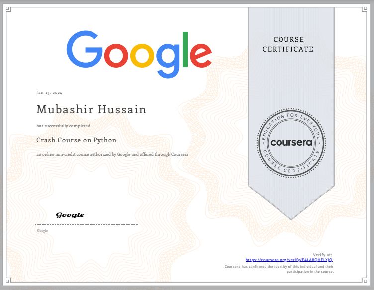 Introducing Python Programming & Automation Essentials | Engr. Mubashir ... Introducing Python Programming & Automation Essentials | Engr. Mubashir ...