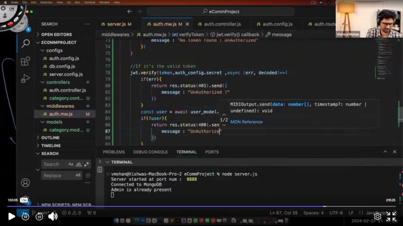 Ayush Anand on LinkedIn: Just completed the last lecture of backend ... Ayush Anand on LinkedIn: Just completed the last lecture of backend ...