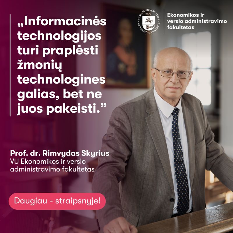 Vilnius University Faculty of Economics and Business Administration on ... Vilnius University Faculty of Economics and Business Administration on ...