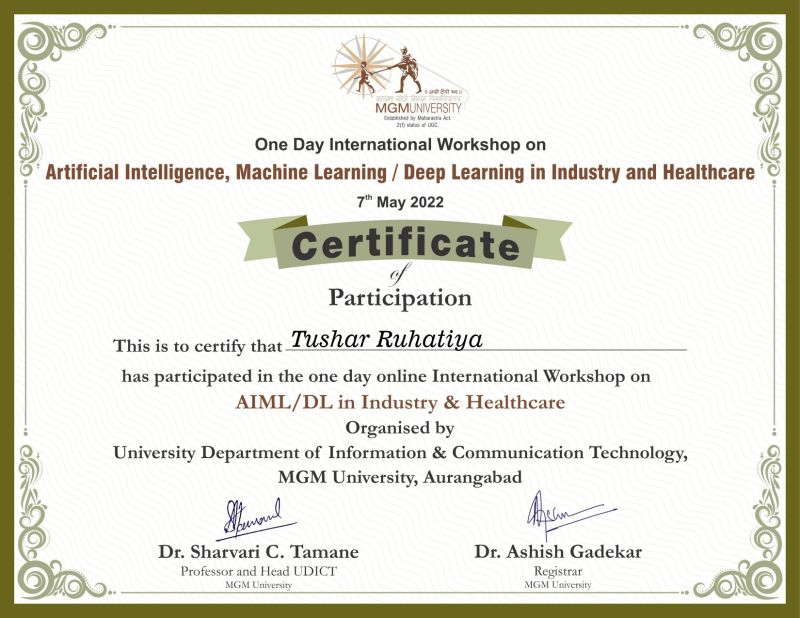 Tushar Ruhatiya on LinkedIn: #artificialintelligence #machinelearning # ... Tushar Ruhatiya on LinkedIn: #artificialintelligence #machinelearning # ...