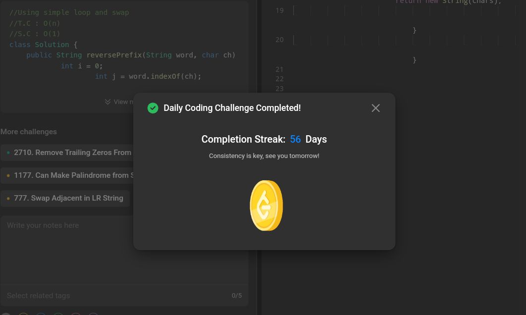 Akshar Bhesaniya on LinkedIn: #leetcode #java #stringmanipulation # ... Akshar Bhesaniya on LinkedIn: #leetcode #java #stringmanipulation # ...