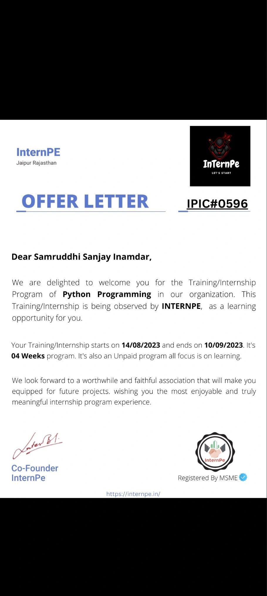#internpe #python #pythonprogramming #computerengineering | Samruddhi ... #internpe #python #pythonprogramming #computerengineering | Samruddhi ...