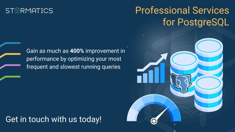 Boost your Postgres database with Stormatics | Stormatics posted on the ... Boost your Postgres database with Stormatics | Stormatics posted on the ...