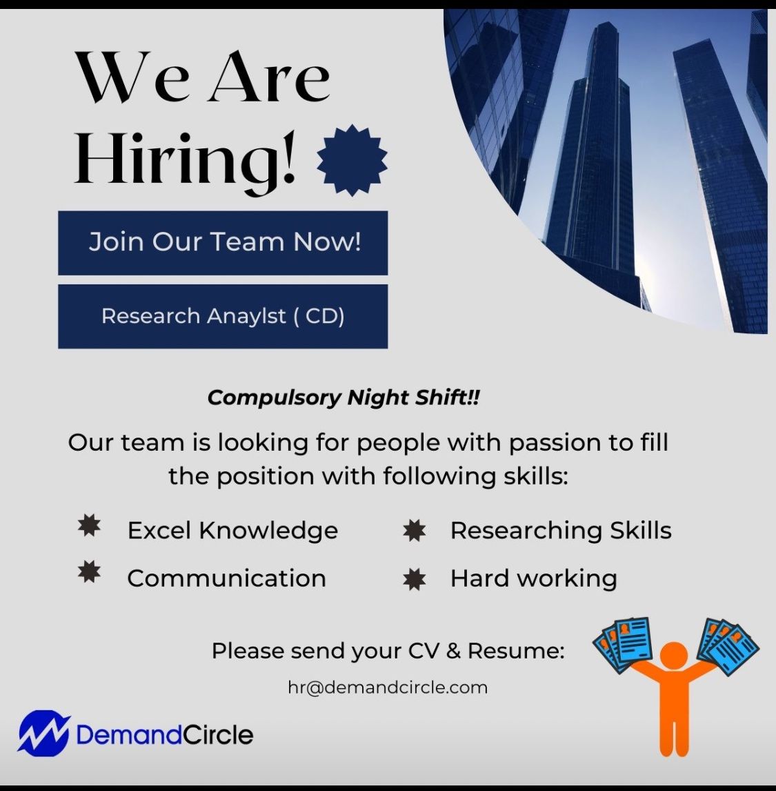 Paridhi chourey on LinkedIn: #hiring | 36 comments Paridhi chourey on LinkedIn: #hiring | 36 comments