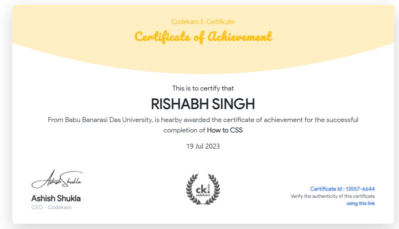 Rishabh Singh on LinkedIn: #codekaro #css #bootcamp #5days #webdevelopment Rishabh Singh on LinkedIn: #codekaro #css #bootcamp #5days #webdevelopment