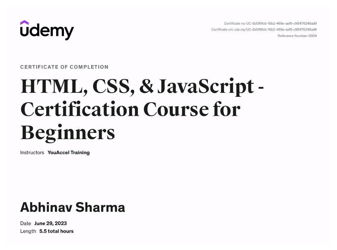 Abhinav Sharma on LinkedIn: #javascript #css #learning #html #programming Abhinav Sharma on LinkedIn: #javascript #css #learning #html #programming