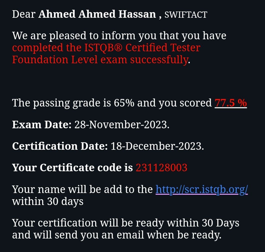 #ctfl #istqb #testing #embeddedsystems #testingengineer #swiftact ... #ctfl #istqb #testing #embeddedsystems #testingengineer #swiftact ...