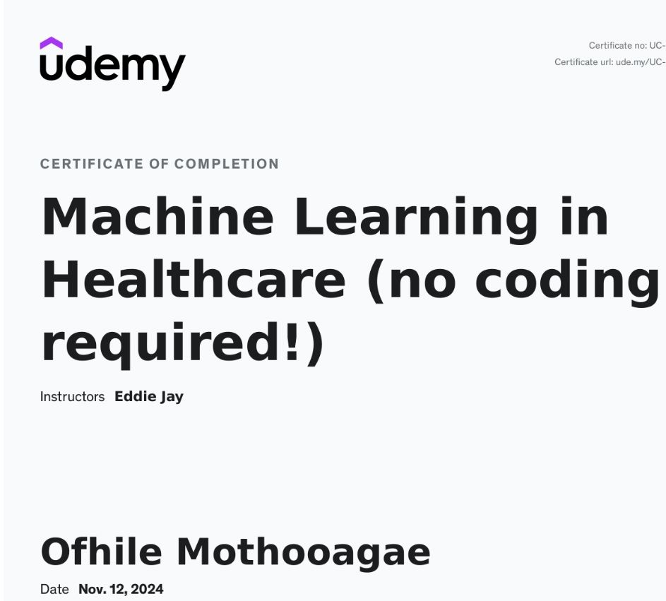 Ofhile Mothooagae (MEng, Data Science, AI) on LinkedIn: Improving ... Ofhile Mothooagae (MEng, Data Science, AI) on LinkedIn: Improving ...