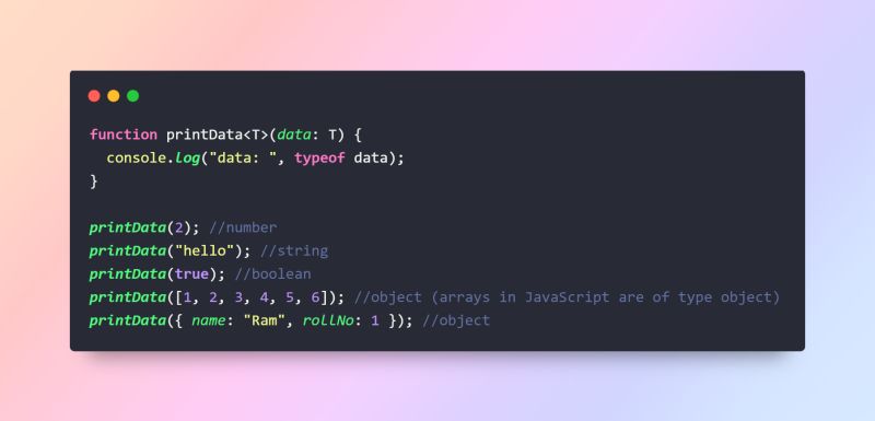 Sameer Sabir on LinkedIn: #typescript #generics #coding #programming # ... Sameer Sabir on LinkedIn: #typescript #generics #coding #programming # ...