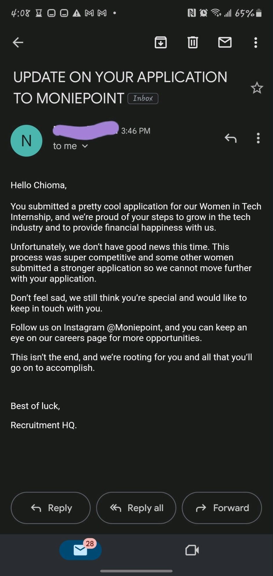 Vera Nkanmuo on LinkedIn: #rejections #frontenddeveloper #jobhunt | 36 ... Vera Nkanmuo on LinkedIn: #rejections #frontenddeveloper #jobhunt | 36 ...