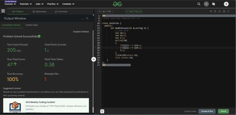 Siddhi P. on LinkedIn: #100daysofcode #c #dsa #codingchallenge Siddhi P. on LinkedIn: #100daysofcode #c #dsa #codingchallenge