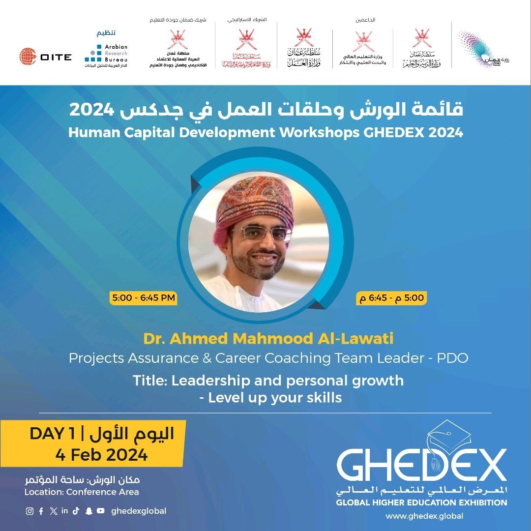 Dr. Ahmed Mahmood AL-Lawati on LinkedIn: #capability #growth #development Dr. Ahmed Mahmood AL-Lawati on LinkedIn: #capability #growth #development
