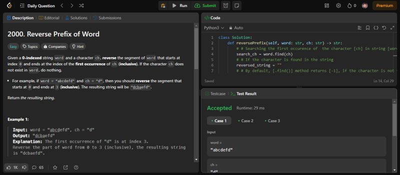 Rtr. YASSHOOZER JOSHUA on LinkedIn: #leetcode #python # ... Rtr. YASSHOOZER JOSHUA on LinkedIn: #leetcode #python # ...