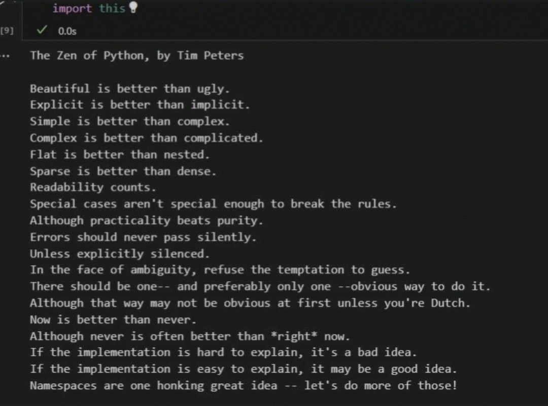 Nisha Karki on LinkedIn: #zen #python #data #beautiful # ... Nisha Karki on LinkedIn: #zen #python #data #beautiful # ...