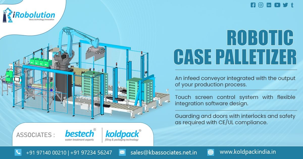 Koldpack Bestech iRobolution on LinkedIn: Robotic Case Palletizing ... Koldpack Bestech iRobolution on LinkedIn: Robotic Case Palletizing ...