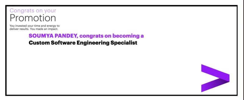 Soumya Pandey on LinkedIn: #promoted #techlead Soumya Pandey on LinkedIn: #promoted #techlead