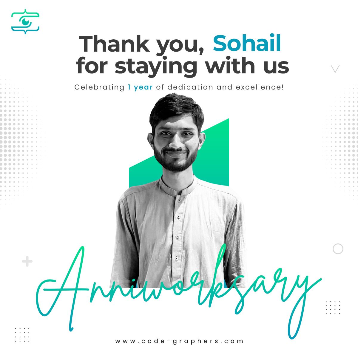 Code Graphers on LinkedIn: #codegraphers #workanniversary # ... Code Graphers on LinkedIn: #codegraphers #workanniversary # ...