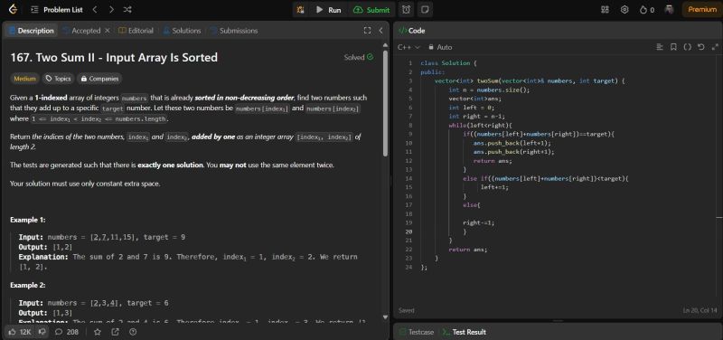 MD Akram on LinkedIn: #30daysofcode #leetcode #codingchallenge #day14 # ... MD Akram on LinkedIn: #30daysofcode #leetcode #codingchallenge #day14 # ...
