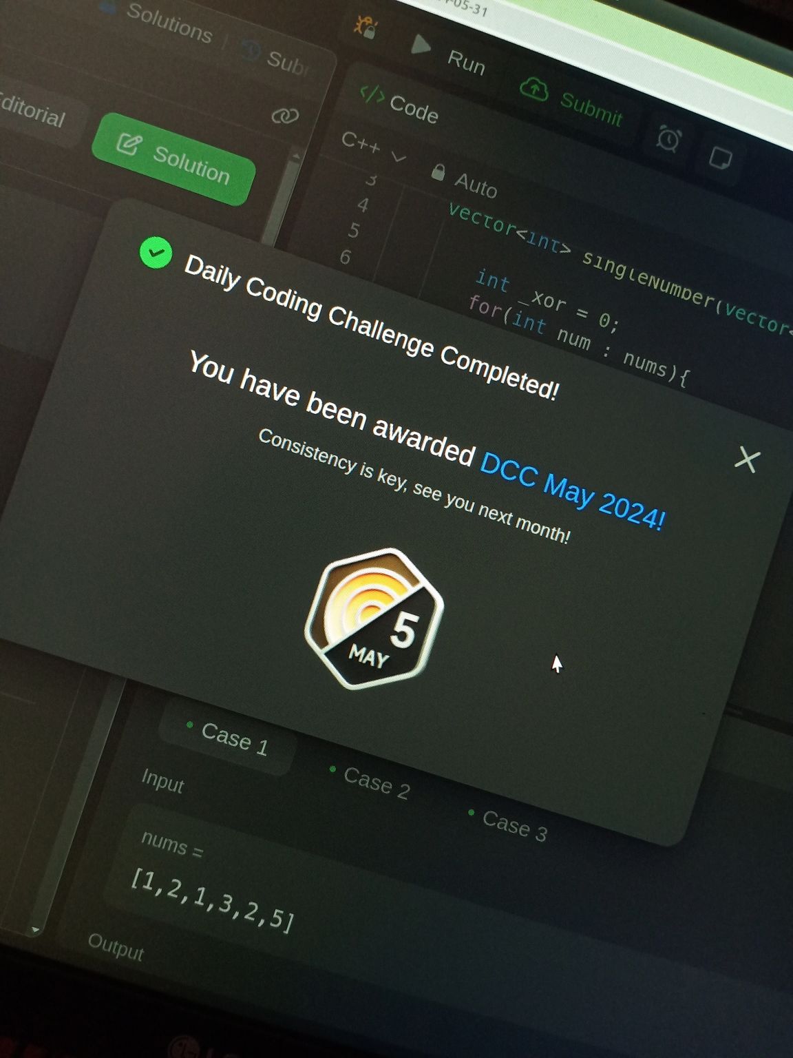 Sahil Parmar on LinkedIn: #leetcode #codingjourney #programming #c Sahil Parmar on LinkedIn: #leetcode #codingjourney #programming #c
