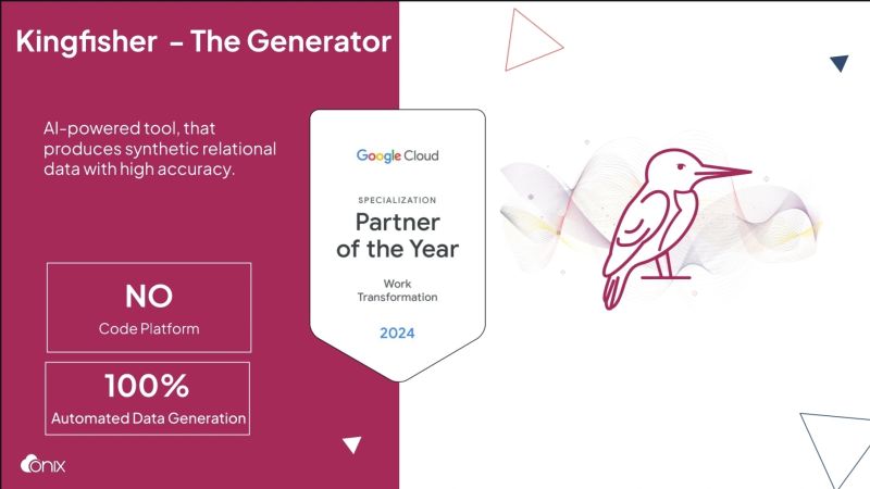 Pranav Joshi on LinkedIn: #onixday #onix #kingfisher #syntheticdata # ... Pranav Joshi on LinkedIn: #onixday #onix #kingfisher #syntheticdata # ...