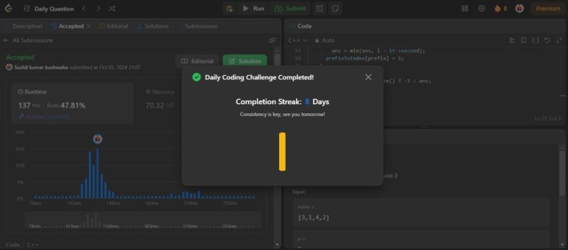 Sushil kumar kushwaha on LinkedIn: #100daysofcode #leetcode # ... Sushil kumar kushwaha on LinkedIn: #100daysofcode #leetcode # ...