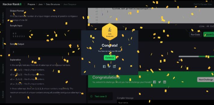 Pranjal Prasad on LinkedIn: #coding #java #hackerrank #milestone # ... Pranjal Prasad on LinkedIn: #coding #java #hackerrank #milestone # ...