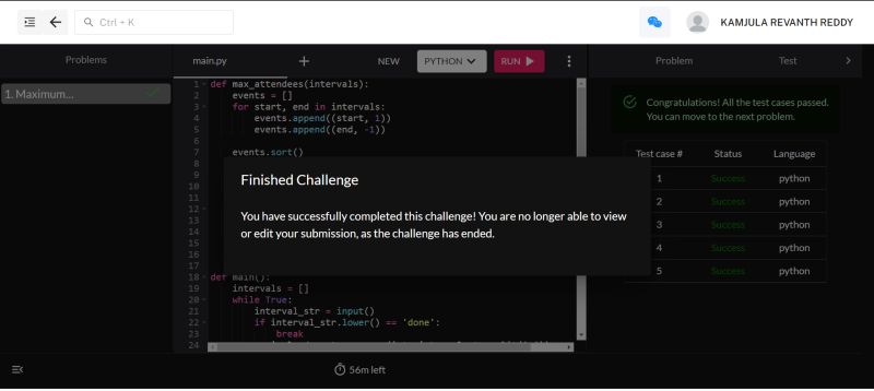 RevanthReddy Kamjula on LinkedIn: #100daysofcodingchallenge #leetcode # ... RevanthReddy Kamjula on LinkedIn: #100daysofcodingchallenge #leetcode # ...