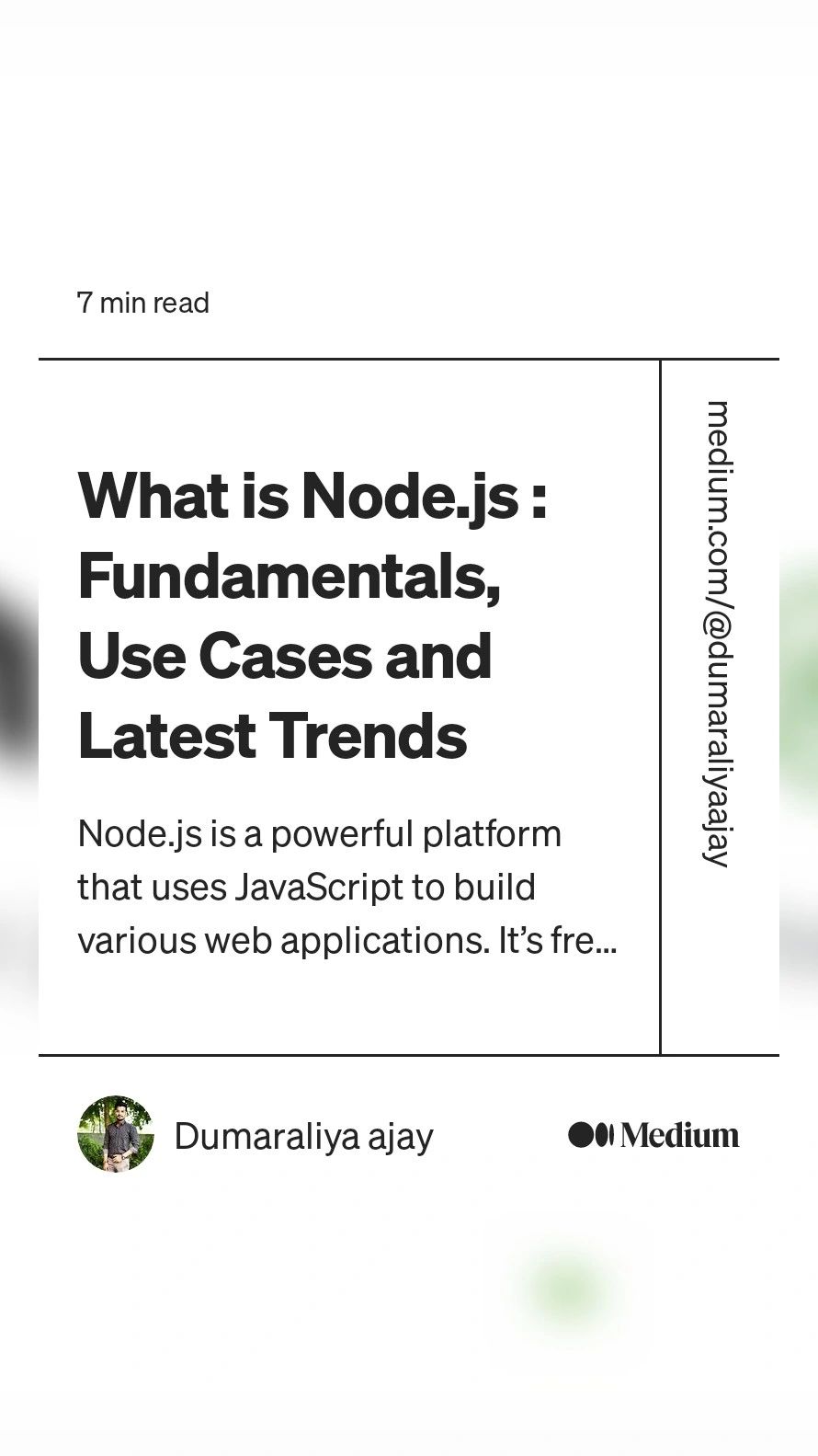 Ajay Dumaraliya on LinkedIn: #w3school #nodejs #mdn #javascript Ajay Dumaraliya on LinkedIn: #w3school #nodejs #mdn #javascript