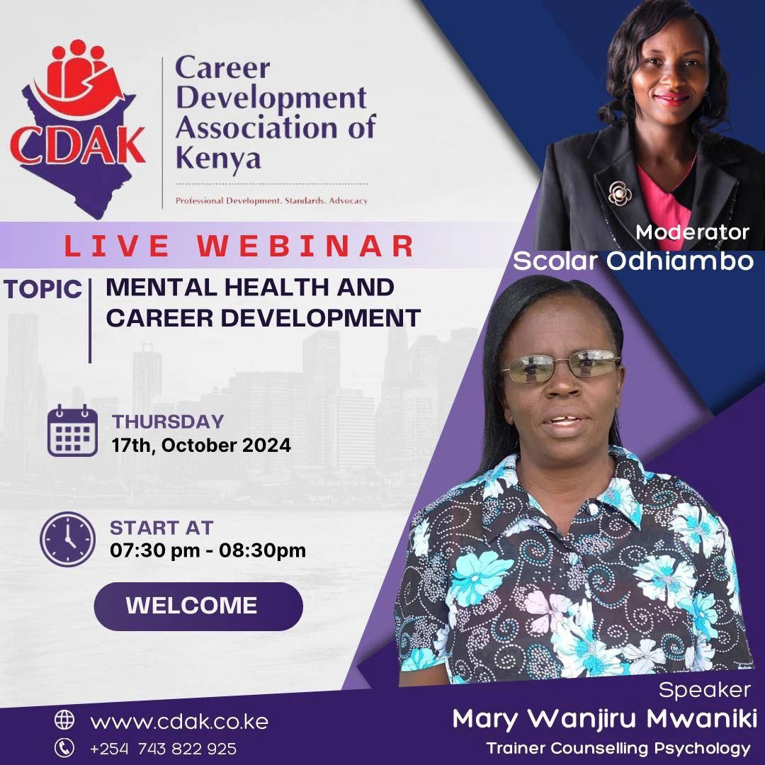 THE CAREER DEVELOPMENT ASSOCIATION OF KENYA (CDAK) on LinkedIn: CDAK ... THE CAREER DEVELOPMENT ASSOCIATION OF KENYA (CDAK) on LinkedIn: CDAK ...