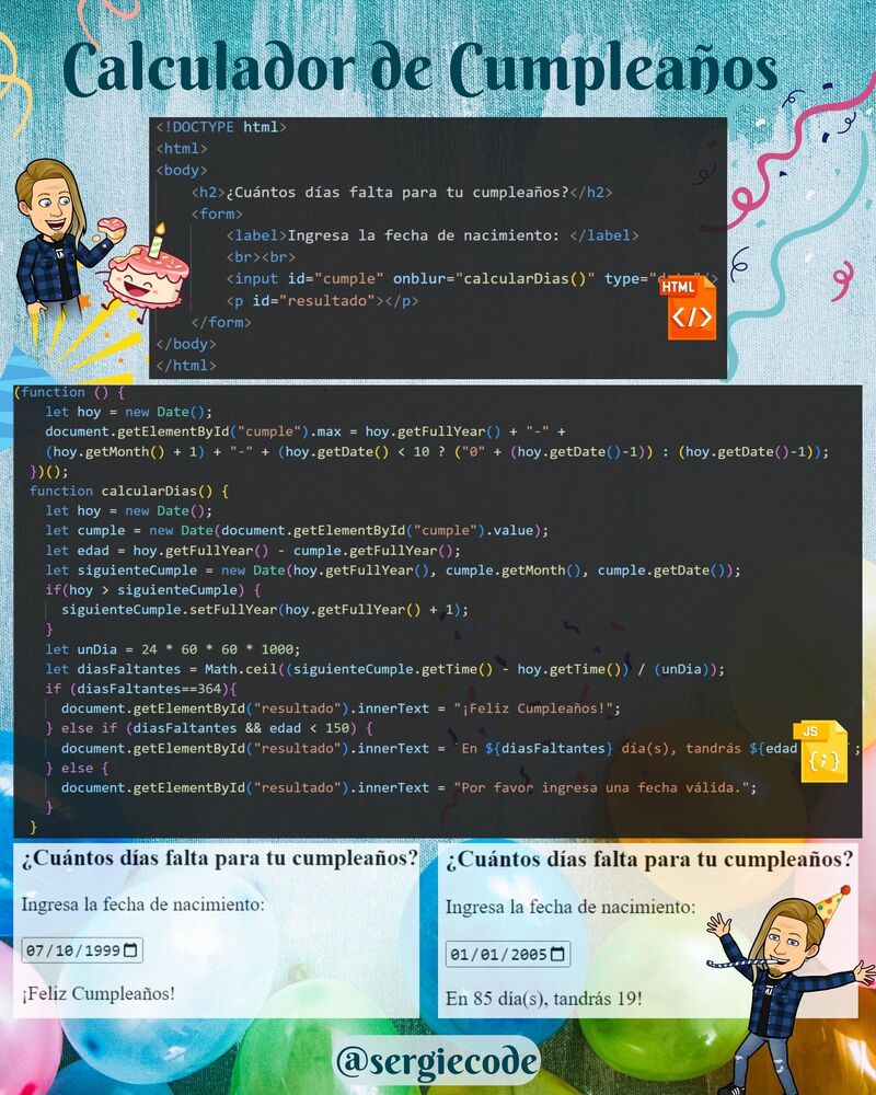 Sergie Code🧑🏼💻 on LinkedIn: #javascript #html #css #js #frontend # ... Sergie Code🧑🏼💻 on LinkedIn: #javascript #html #css #js #frontend # ...