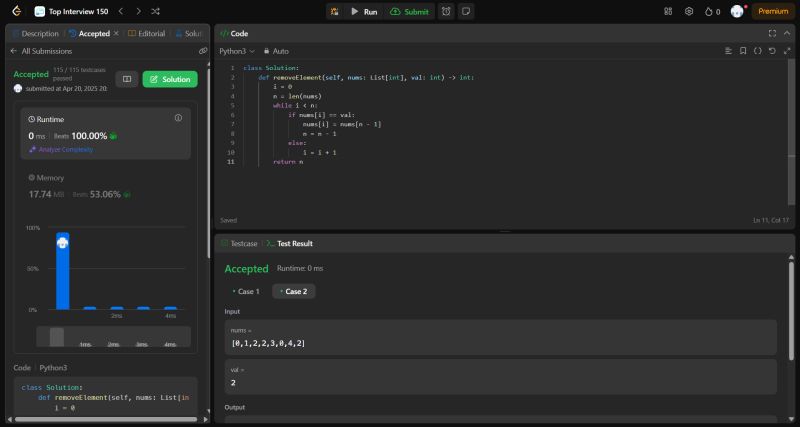 #leetcode #day2 #problemsolving #keepbuilding #python #codingjourney ... #leetcode #day2 #problemsolving #keepbuilding #python #codingjourney ...