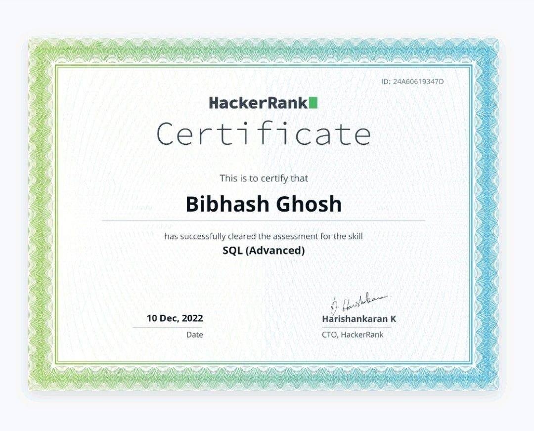 Bibhash Ghosh on LinkedIn: #sql #sqldeveloper #dataengineering # ... Bibhash Ghosh on LinkedIn: #sql #sqldeveloper #dataengineering # ...