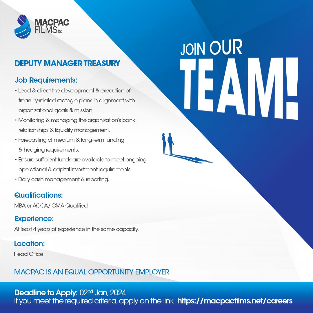 Syed Hammad Ali, PMP® on LinkedIn: #jobopportunity #applytoday Syed Hammad Ali, PMP® on LinkedIn: #jobopportunity #applytoday