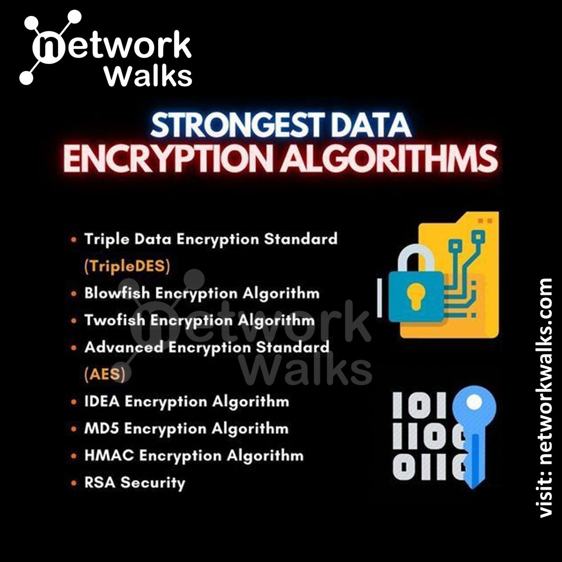 NETWORKWALKS on LinkedIn: Strongest Data Encryption Algorithms NETWORKWALKS on LinkedIn: Strongest Data Encryption Algorithms