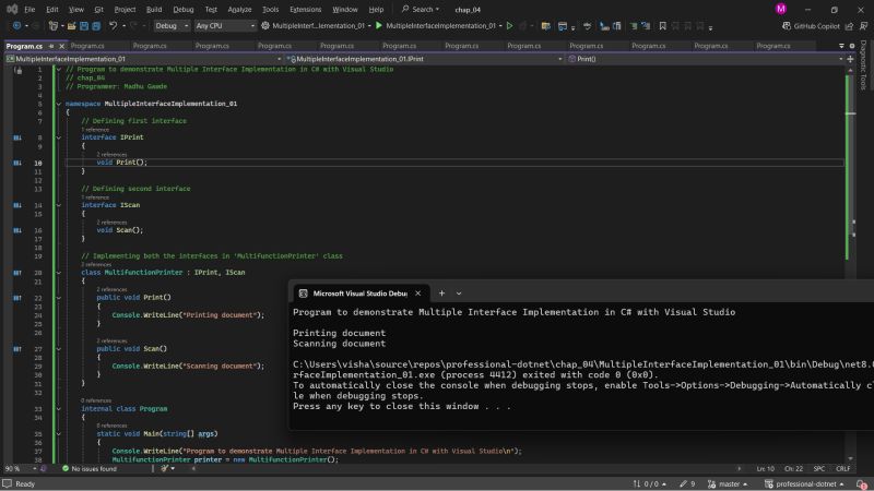 Madhu Gawde on LinkedIn: #programmer #coding #dotnet #visualstudio #csharp Madhu Gawde on LinkedIn: #programmer #coding #dotnet #visualstudio #csharp