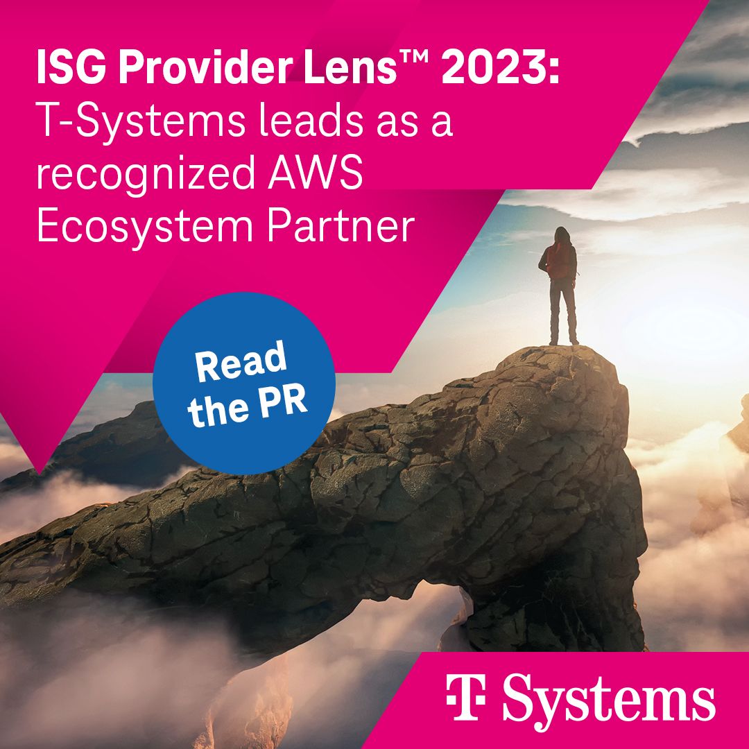 T-Systems Cloud on LinkedIn: T-Systems named AWS offering “leader” by ... T-Systems Cloud on LinkedIn: T-Systems named AWS offering “leader” by ...