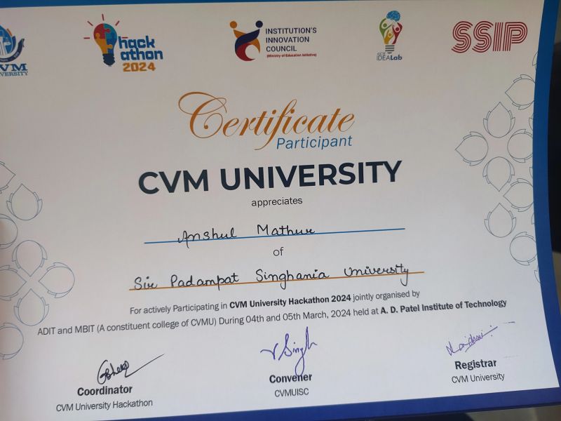 Anshul Mathur on LinkedIn: Hey connection, I'm excited to share that my ... Anshul Mathur on LinkedIn: Hey connection, I'm excited to share that my ...