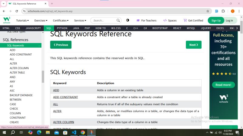 Ismail Khan on LinkedIn: #100daysofcode #sql #database #codingjourney Ismail Khan on LinkedIn: #100daysofcode #sql #database #codingjourney