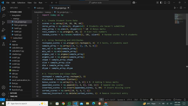 #numpy #python #datascience #learningjourney #commitment #growthmindset ... #numpy #python #datascience #learningjourney #commitment #growthmindset ...
