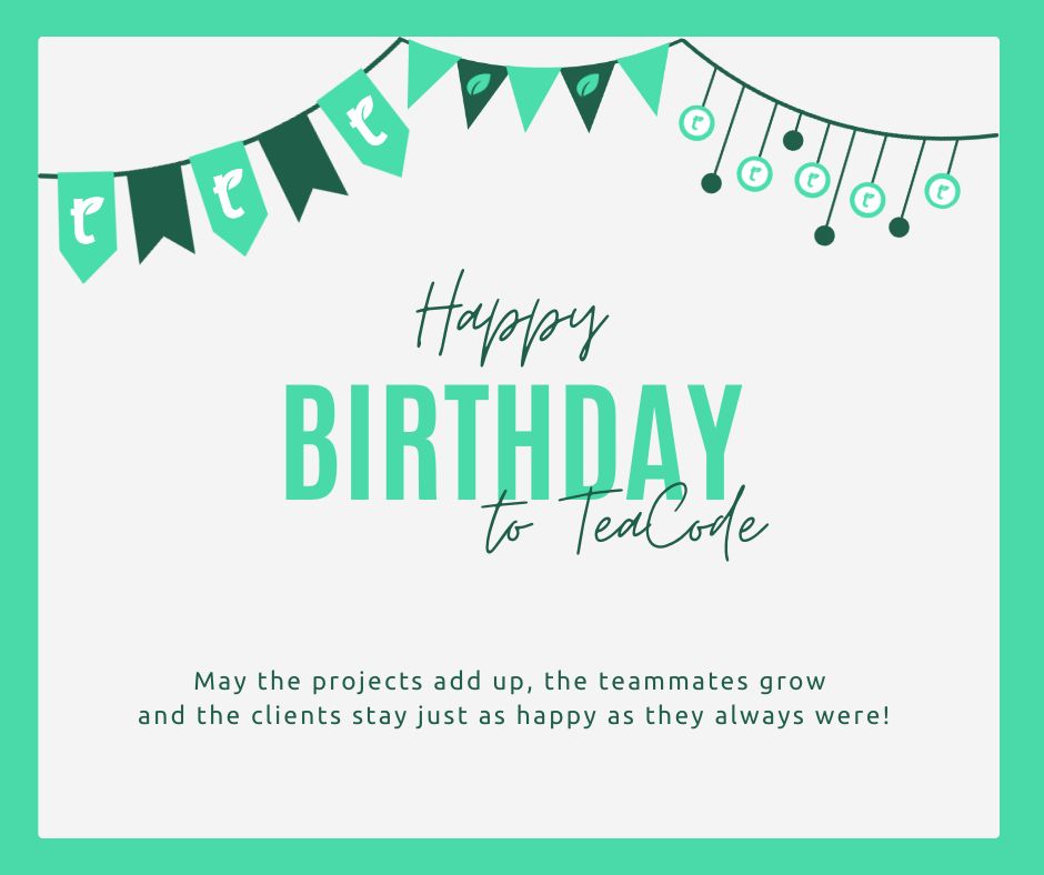 TeaCode.io on LinkedIn: #teacode #softwarehouse #softwarecompany # ... TeaCode.io on LinkedIn: #teacode #softwarehouse #softwarecompany # ...