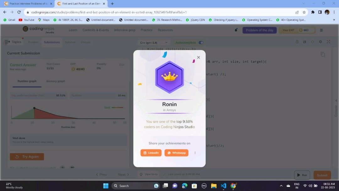 #coding #codestudio #codingninjas #interviewpreparation #arrays ... #coding #codestudio #codingninjas #interviewpreparation #arrays ...